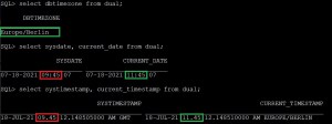 SYSDATE vs. CURRENT_DATE in Oracle Database – Database Heartbeat