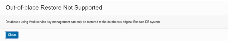 How to use Customer-Managed TDE Encryption Keys in Oracle Exadata Cloud ...