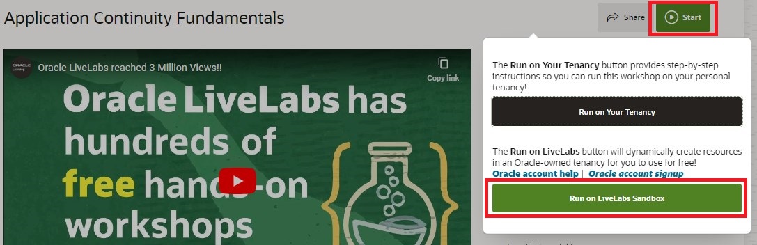 Get started with Oracle Application Continuity – Database Heartbeat