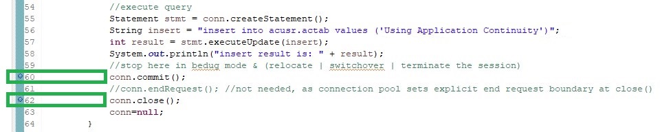 A Java Example for Oracle Application Continuity with Oracle Active ...
