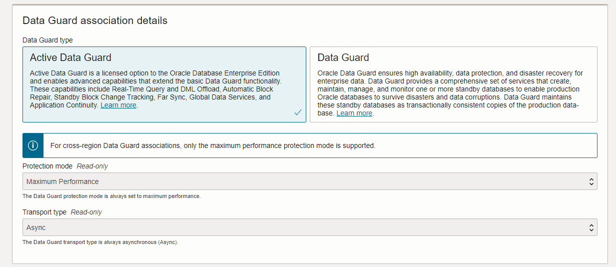 Simplified Disaster Recovery with Data Guard in Oracle Cloud – Database ...